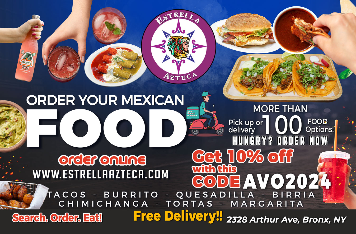 Chilaquiles con Salsa - Estrella Azteca